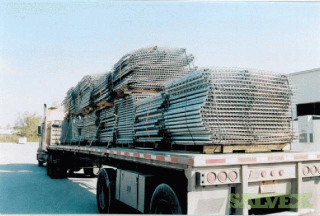 Grated Shelving for Pallet Racks | Salvex