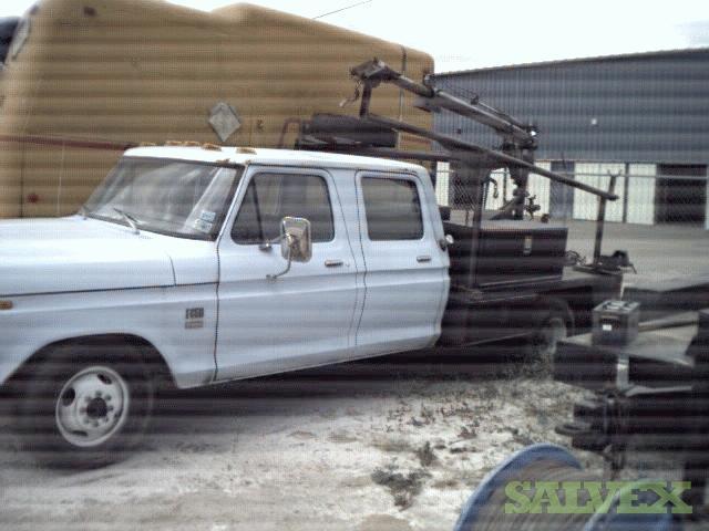 F350 One Ton Truck with Quick Rig for Slickline Operation | Salvex