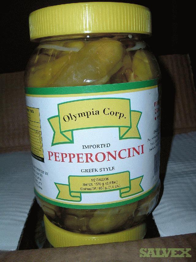 Container of Pepperoncini’s and Sun Dried Tomatoes | Salvex