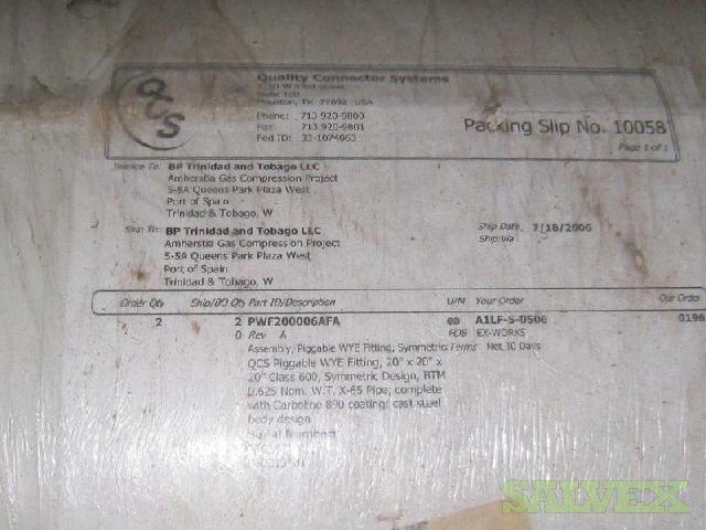 Piggable Wye Fittings | Salvex