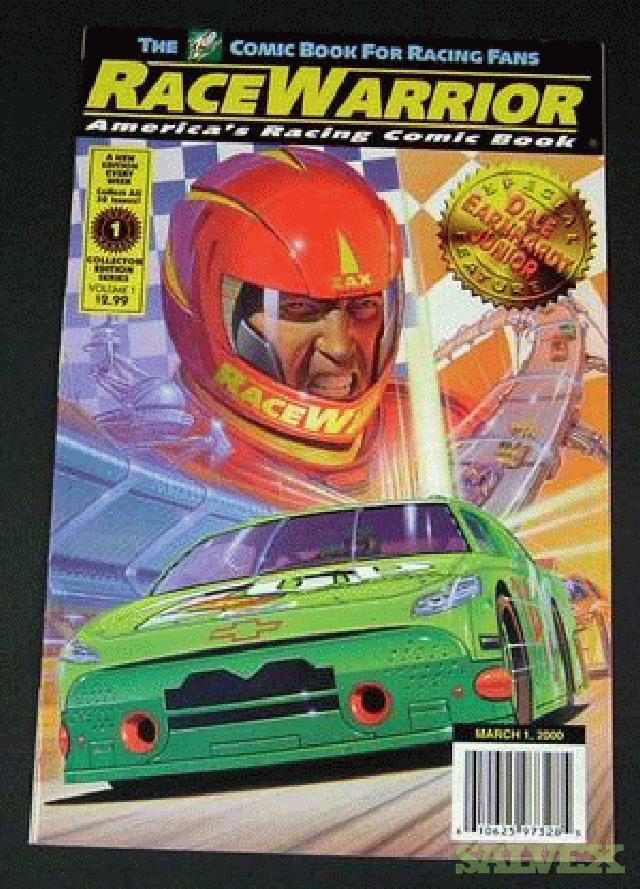 NASCAR Race Warrior Comic Books | Salvex