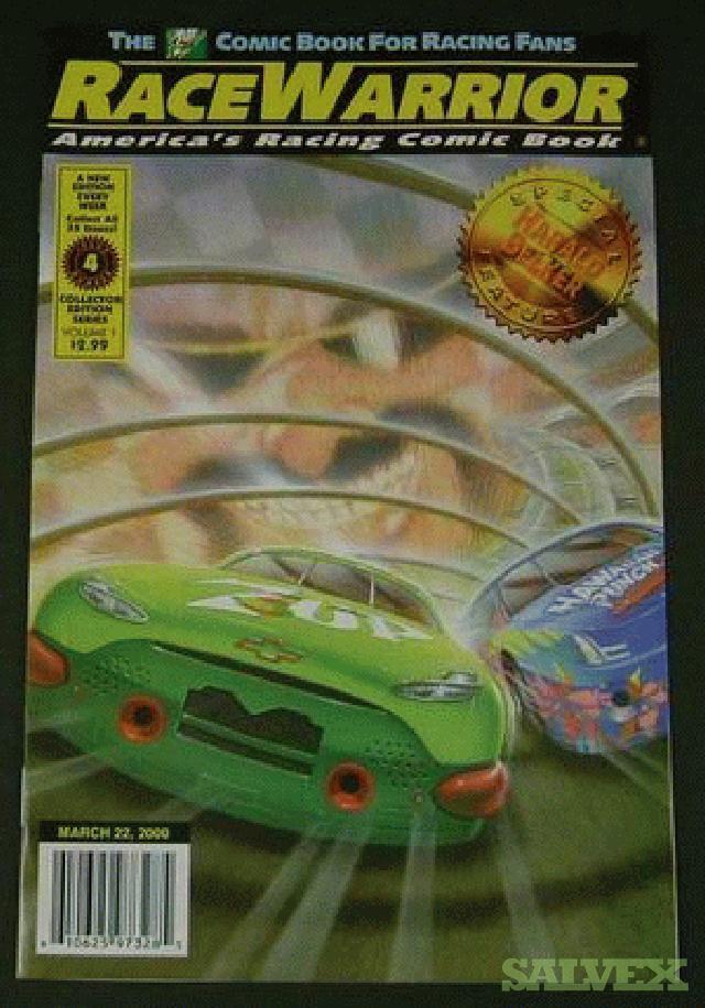 NASCAR Race Warrior Comic Books | Salvex