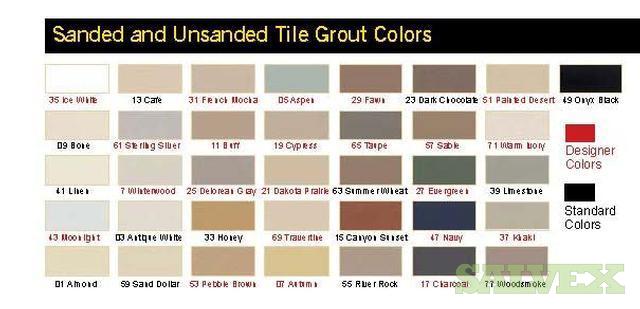 Tile Grout, Sanded Ceramic | Salvex