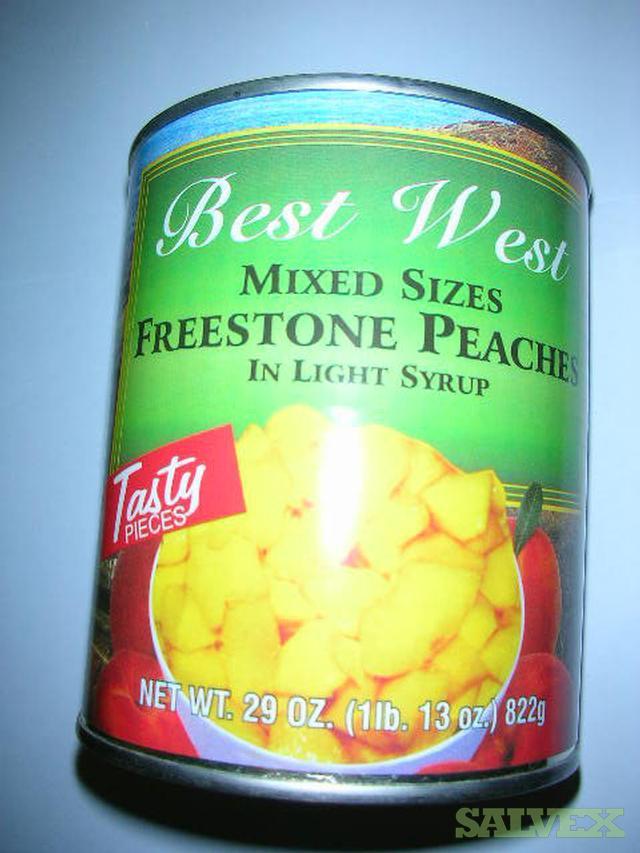 Peaches, Cut, in Light Syrup | Salvex