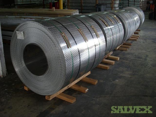 3003 H22 Aluminum Coiled Tread Sheet (5 coils -18,413 Lbs) | Salvex