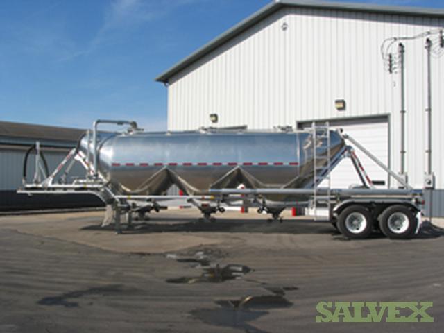 Pneumatic Aluminum Dry Bulk Tanker Trailer | Salvex