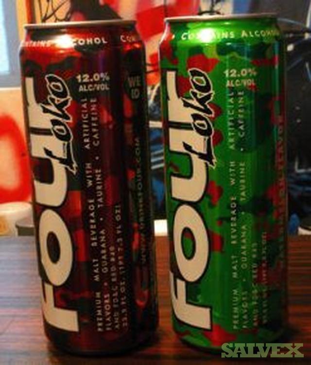 Four Loco, Energy Drink w/ Alcohol - For Export | Salvex