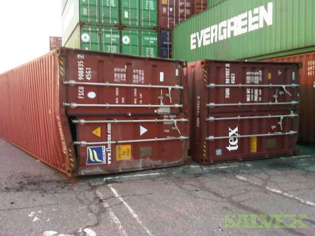 Two 40' HC Containers | Salvex