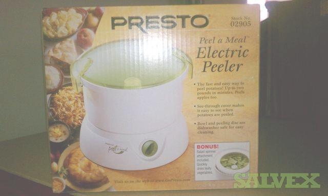Presto Electrical Peelers | Salvex
