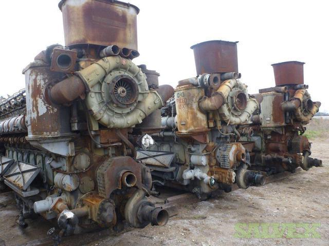 Diesel Locomotive Engines GE 7FDL16 | Salvex