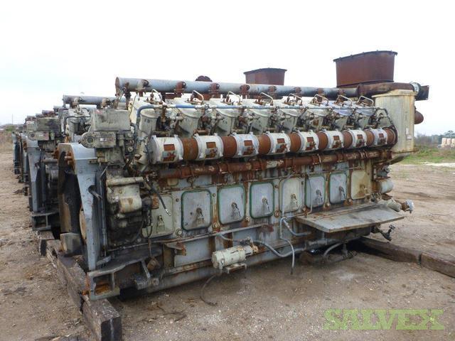 Diesel Locomotive Engines GE 7FDL16 | Salvex