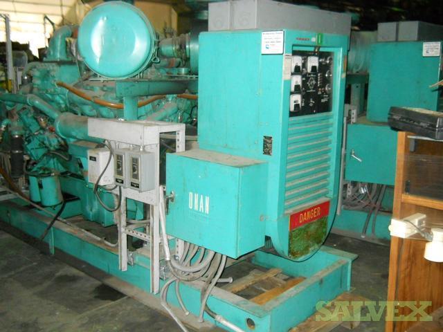 Cummins Twin Generator Set 700KW with Sync Box | Salvex