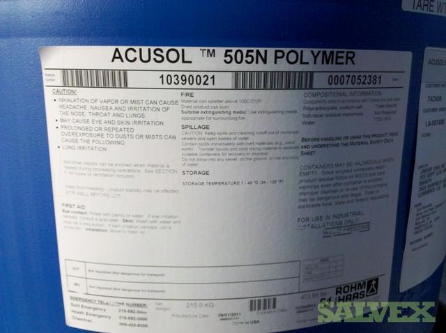 Dow Chemicals: Acumer, Acusol, and Optidose (Antiscalants & Detergent ...