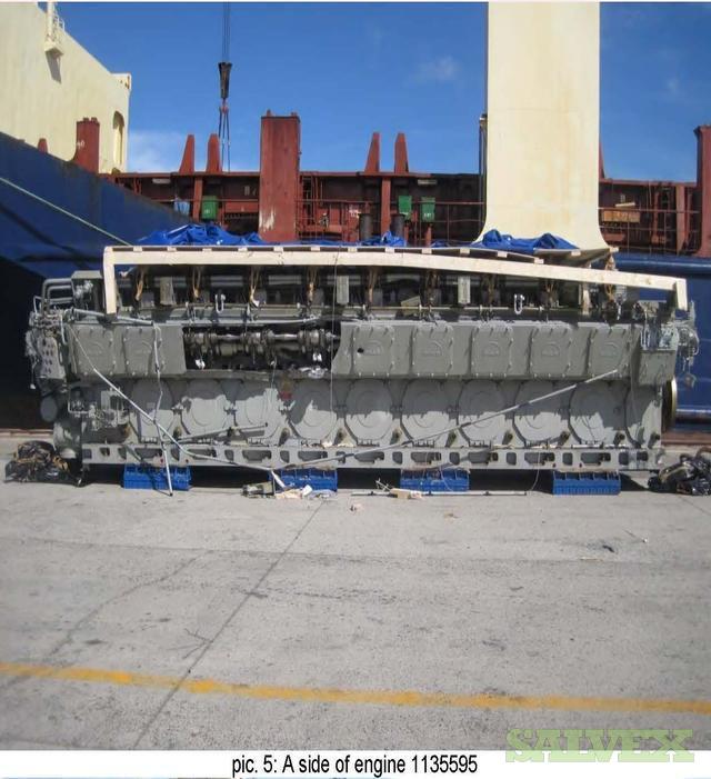 MAN Engines, 18V48/60B (Qty: 2) & Parts | Salvex