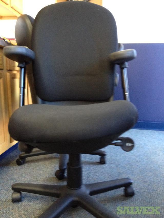 Chairs - Steelcase "Drive" Black Task Chair | Salvex