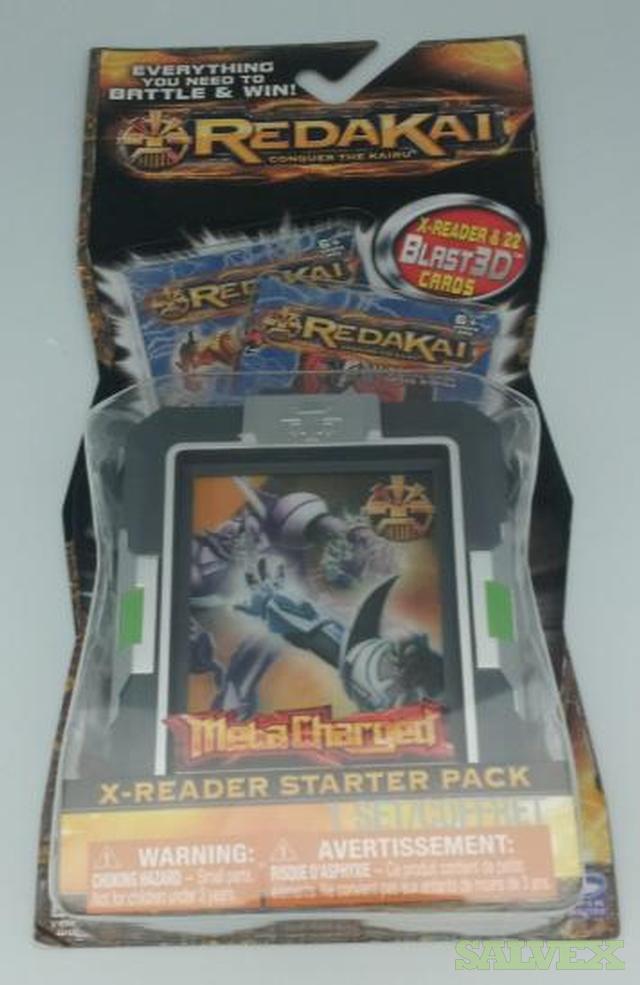 Redakai Starter Kit with X-Reader & 22 Blast 3D Cards (Qty: 45,000 ...