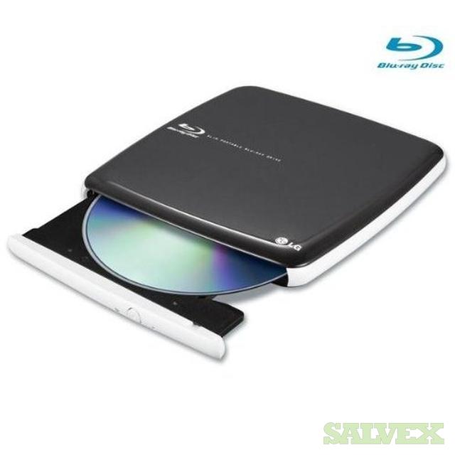 Brand New LG External Portable Super Multi Blue Slim Blu-ray Drive - 6X ...