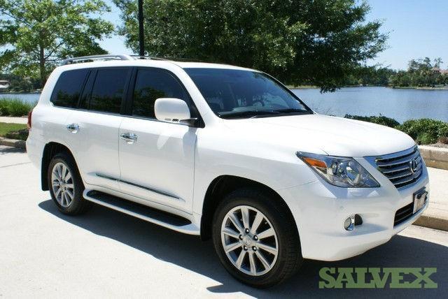 Lexus LX 570 (white) - 2011 Year - 8,644 miles - GCC/Gulf Specs | Salvex