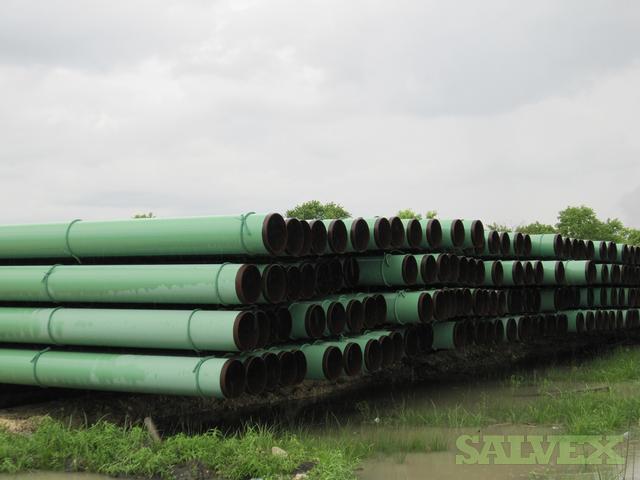 16" 0.375" WT X52 ERW FBE Coated Surplus Line Pipe (140,929 Ft) | Salvex