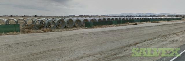 8' Reinforced Concrete Pipe ASTM A82 | Salvex