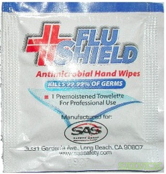FLU Shield Antimicrobial Wipes | Salvex