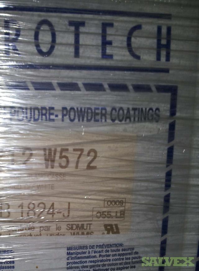 Assorted Colors of PROTECH Powder Coating Material -- Qty: 8,360 lbs ...