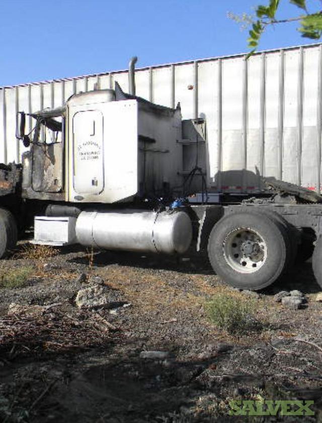 Peterbilt Mmodel 377 with Cummins N14 engine -- 1997 Year -- Fire ...