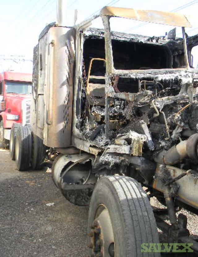 Peterbilt Mmodel 377 with Cummins N14 engine -- 1997 Year -- Fire ...