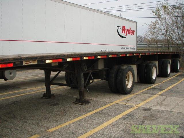 Thruway Quad Axle Flatbed -- 2005 Year -- Qty: 1 unit | Salvex
