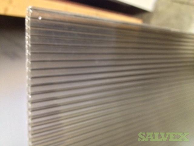Bronze 48" Wide Multiwall Polycarbonate, 6mm | Salvex