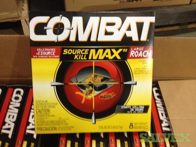 Combat Source Kill Max, Large Roach Bait, QUICK KILL | Salvex