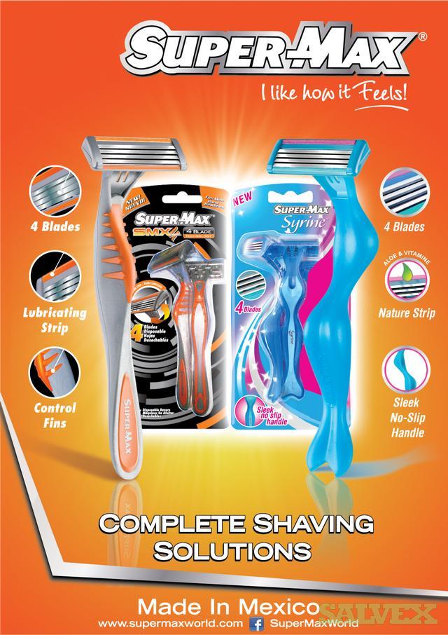 Super Max Shaving Cream and Razors | Salvex