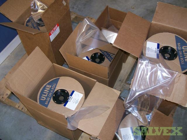 Clear Uline Poly Bags (1,022 Rolls) | Salvex