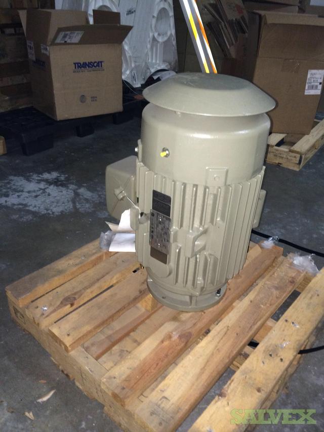 Vertical Induction Motor - GE Engine | Salvex