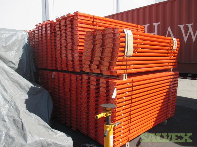 Steel Step Beams 4" x 96" Pallet Rack(Qty: 1,196 pcs) | Salvex