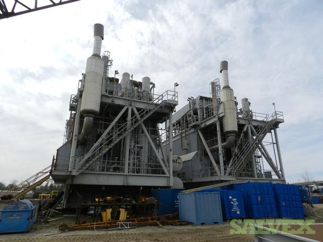 Offshore Natural Gas Compressor Packages 450 Ton & 500 Ton | Salvex