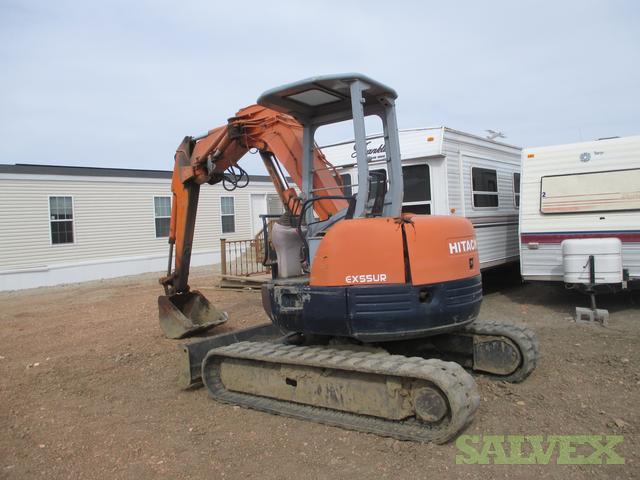 Hitachi EX 55 UR Mini Excavator | Salvex