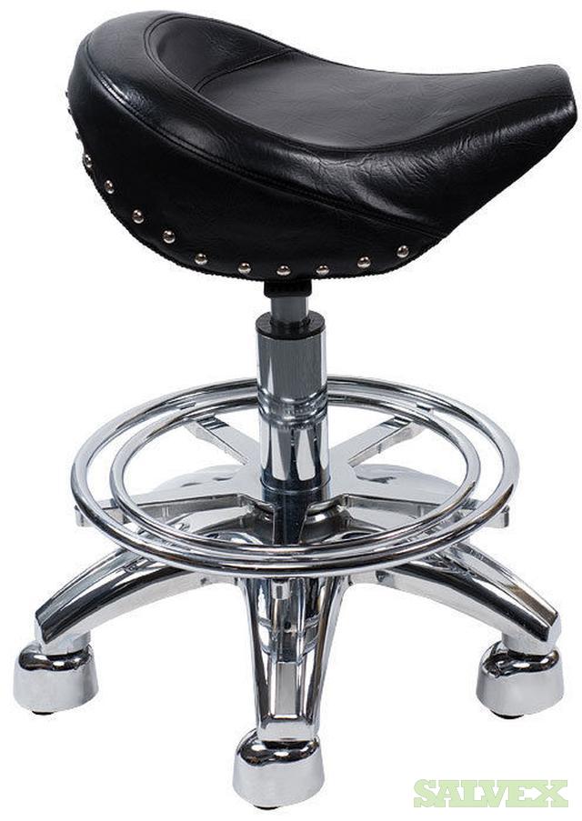 Motorcycle Saddle Pnuematic Stools | Salvex