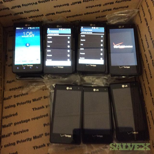 LG Mobile Phones Lot 84 Pieces, VS 890, VS 840P and VS 410P 4G LTE 8GB ...