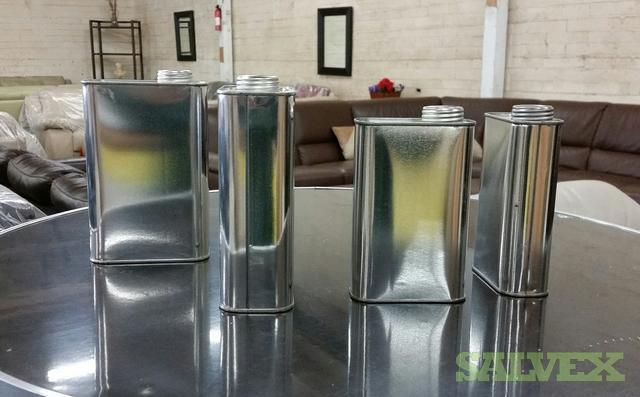 Tin Cans F-Style Oblong Pint and Quart Sizes | Salvex