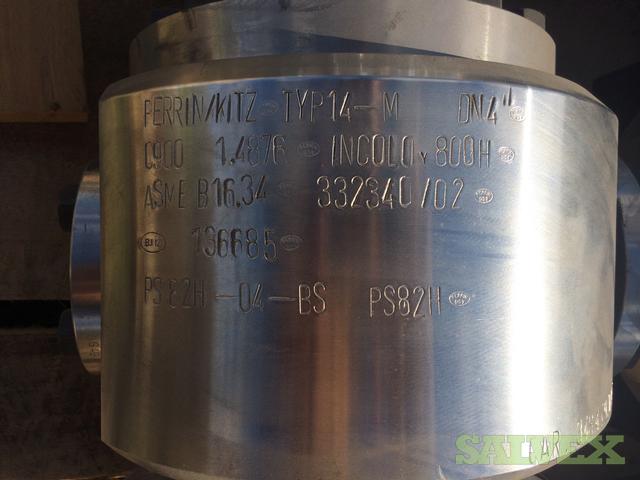 Perrin Ball Valves 14-M and 80-M 900# 1/2"-12" Incoloy/Inconel B16.34 ...