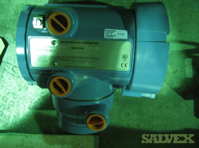 Micro Motion Mass Flow Meter W/Transmitter | Salvex