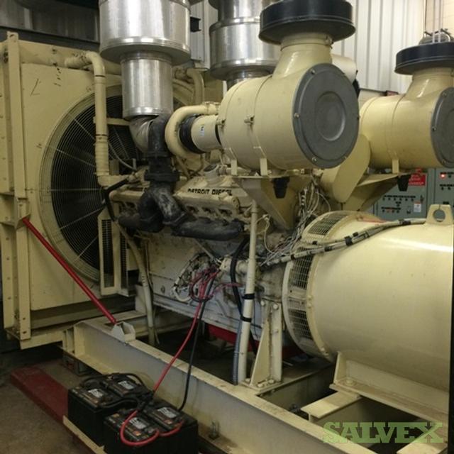 Kohler 750kW Generators with Detroit Diesel Engines 1993 (2 Units) | Salvex