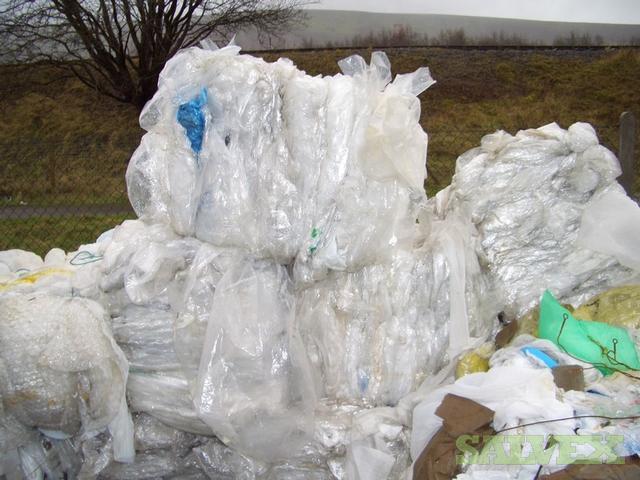 Post Industrial LDPE Film Bales | Salvex