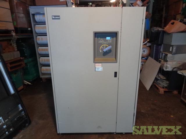 Liebert AP356 50KVA UPS 480VAC + Enclosed Panel Board + Battery Cabinet ...