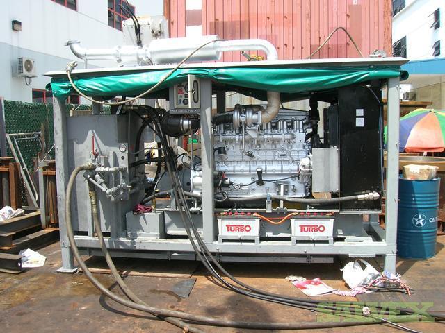 Mitsubishi 6D22T Engine Driven Power Pack - Skid Mounted (6 Ton) | Salvex