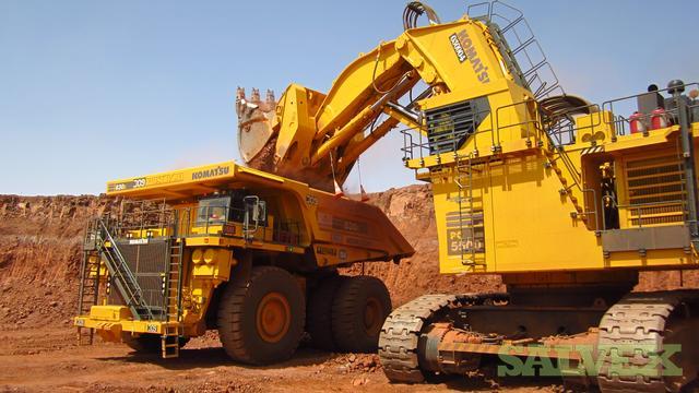 Komatsu Hydraulic Shovel PC5500 (for Mining) | Salvex