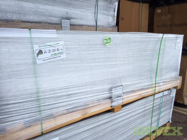 Azdel 48" x 96" Sheets of 2.7mm Boards (6,000 Sheets) | Salvex