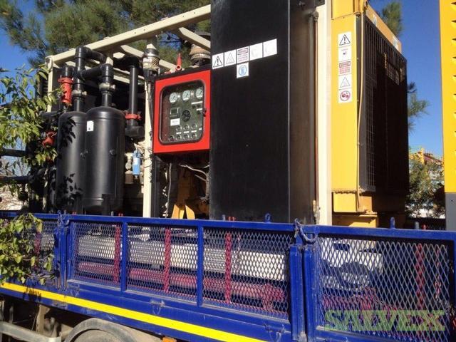 Hurricane Compressors Booster with CAT Engine | Salvex