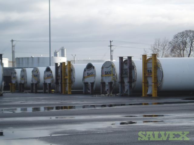 Sany Steel Wind Towers (80 Meter Length) for 2MW Turbines - 10 Towers ...